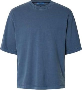 Selected Tee-shirt oversize col rond en coton