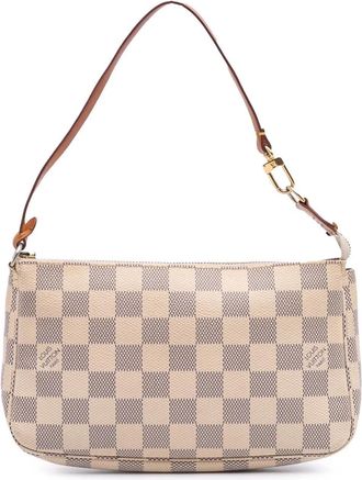Louis Vuitton Hobo Bags - Damier Azur Pochette Accessoires - Gr. unisize - in Weiß - für Damen