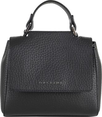 Orciani Sac &agrave; main mini Sveva Soft - Femme - Sacs - Noir - Taille: ONE Size