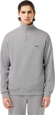 Lacoste Sweatshirt f&uuml;r Herren, mit kurzem Rei&szlig;verschluss, Baumwollmischung (Leicht)