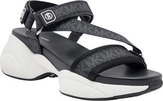 Michael Kors Femme, Chaussures, Noir, Taille: 37 EU Bowie Sandales