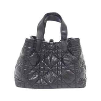 Dior Pre-owned Leather Tote Bag - - Pre-owned - Damen - Schwarzk - ONE SIZE