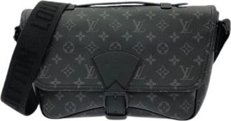 Louis Vuitton Sac bandouli&egrave;re Monogram Eclipse Pre-owned - Femme - Pre-owned - Noir - Taille: ONE Size
