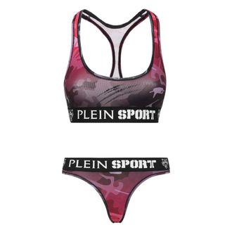 Plein Sport Femme, Sous-v&ecirc;tements, Rose, Taille: 38 FR Ensemble de sous-v&ecirc;tements de jogging