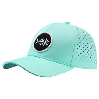 Bassdash UPF50+ Schnell Trocknende Baseball Cap Wasserdicht Laser Cut Mesh Snapback Hut Verstellbar f&uuml;r Frauen Angeln Wandern Baseballkappe Damen Und Herren Ka