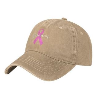 Generic Sensibilisation des Survivantes du Cancer du Sein Homme Femme Casquette De Baseball R&eacute;tro Ancien Chapeau De Cowboy Styl&eacute;e Trucker Caps pour Toutes Les