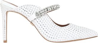 Kurt Geiger Femme, Chaussures, Blanc, Taille: 38 EU Sabot Crystal