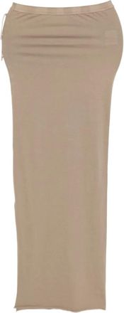 Rick Owens jupe Edfu - Tons neutres