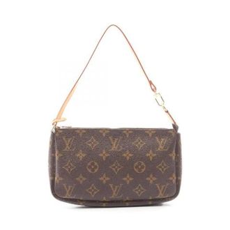 Louis Vuitton Pre-owned Pochette Accessoires Monogram Clutch - - Pre-owned - Damen - Braun - ONE SIZE