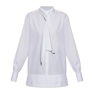 Dsquared2 Femme, Blouses et Chemises, Blanc, Taille: 38 FR Chemises
