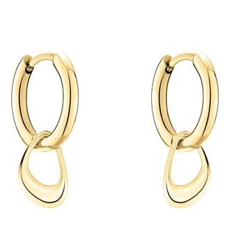 Liebeskind Liebeskind Berlin Ohrringe - Edelstahl The Organic Creole - Gr. unisize - in Gold - f&uuml;r Damen