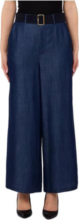 Liu Jo Femme, Jeans, Bleu, Taille: 44 FR Jean Large Court