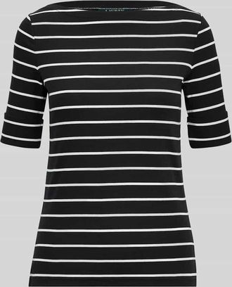 Lauren Ralph Lauren Slim Fit T-Shirt aus Baumwoll-Mix Modell JUDY