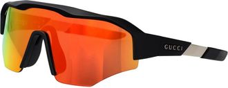Gucci Shield Sonnenbrille - - Accessories - unisex - Schwarzk - ONE SIZE