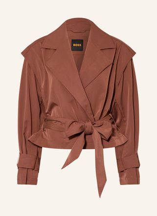 HUGO BOSS Trench-Jacke Jophelia rot