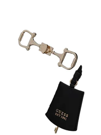 Guess Structured Satchel Shoulder Bag - Black