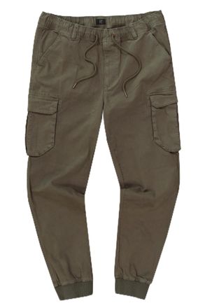 JP1880 Herren große Größen Übergrößen Menswear L-8XL JP1880 Cargohose FLEXNAMIC, viele Taschen, Modern Fit, bis 9 XL Olive 8XL 782635190-8XL