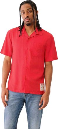 True Religion Hemd f&uuml;r Herren, leger, kurz&auml;rmlig (Lava)