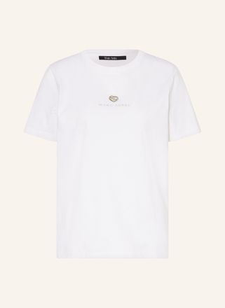 Marc Aurel Marc Aurel T-Shirt Mit Schmucksteinen weiss
