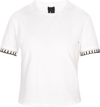 Dreimaster Dreimaster T-Shirt Frauen Wei&szlig;