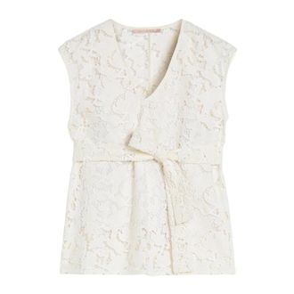 Pennyblack Femme, Tops, Blanc, Taille: 38 FR Hauts