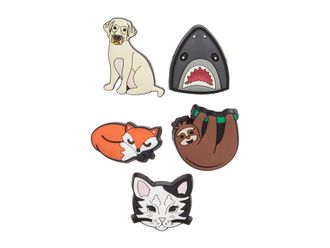 Crocs Jibbitz-Schuhanstecker 5er-Set | Individualisieren Sie Ihre Crocs mit Jibbitz Animal Lover One-Size