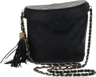Chanel Pre-owned Cuir sacs-chanel - Femme - Pre-owned - Noir - Taille: ONE Size