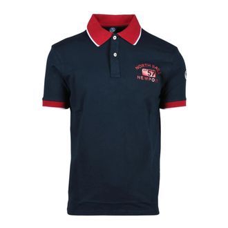 North Sails Polo-Shirt mit Baumwoll-Elasthan-Mischung - - Tops - Herren - Blau - M