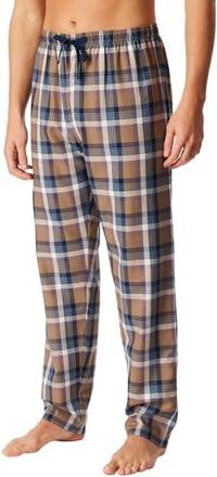 Schiesser Herren Schlafhose Lang Web-Mix + Relax-Organic Cotton Bas de Pijama, Nougat_182192, 56 Hommes