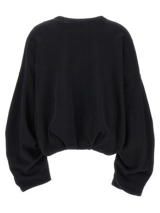 Dries Van Noten Womens Black Cotton Sweatshirt Clothing