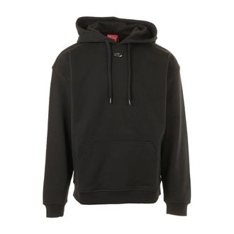 Diesel Homme, Sweatshirts et sweats &agrave; capuche, Noir, Taille: S S-Boxt-Hood-Dco