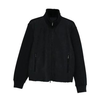 Giorgio Armani Bomberjacke mit hohem Kragen - - Jackets - Herren - Schwarzk - L