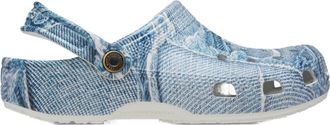 Crocs Klassische Jeans-Clogs für Erwachsene, Unisex, Hell-Denim, 7 US Women/5 US Men, Heller Denim, 37/38 EU