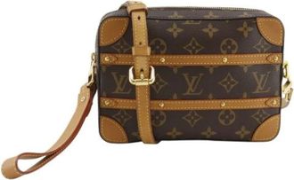 Louis Vuitton Sac bandouli&egrave;re vintage Monogram pr&eacute;-poss&eacute;d&eacute; - Femme - Pre-owned - Brun - Taille: ONE Size
