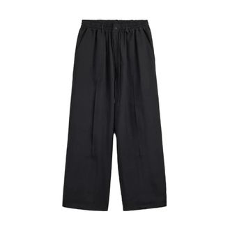 Yohji Yamamoto Sport Uniform Box Pleated Pants - - Trousers - Herren - Schwarzk - L