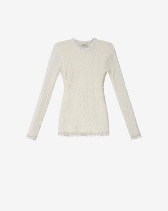 Isabel Marant Top Brany - Femme - Blanc - Taille34 - Isabel Marant