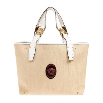 Versace Rivi&egrave;re Large Bag - - Bags - Damen - Beige - ONE SIZE