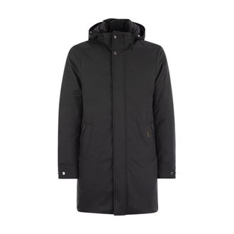 Moorer Smooth Duster - - Coats - Herren - Blau - 3XL