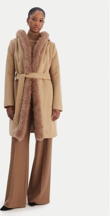 Rinascimento Rinascimento Wintermantel CFC0126714003 Beige Regular Fit