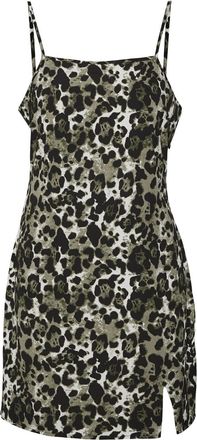 Noisy May Noisy may Damen Nmclara Strap Short Dress S* Kleid, Kalamata Aop:leo, S EU