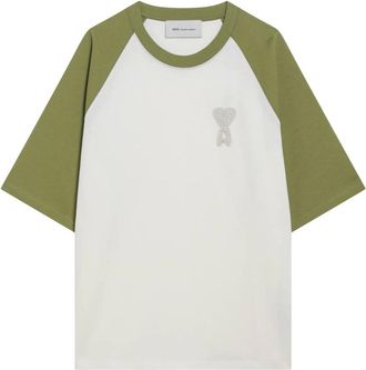 Ami Femme, Tops, Blanc, Taille: 42 FR T-Chemises