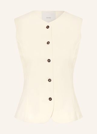 Calvin Klein Blazerweste weiss