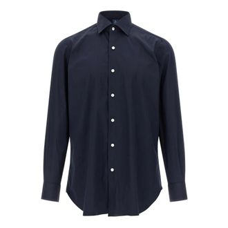 Finamore Napoli Shirt - - Shirts - Herren - Blau - L
