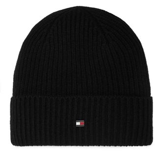 Tommy Hilfiger M&uuml;tze Tommy Hilfiger Th Flag AM0AM14535 Schwarz