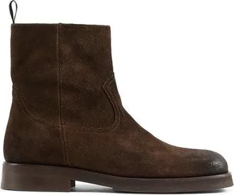 Saison 1865 Bottines en cuir velours
