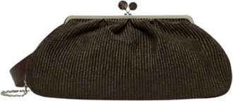 Max Mara Femme, Sacs, Brun, Taille: ONE Size Clutches
