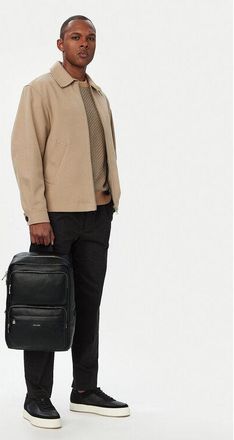 Calvin Klein Rucksack Raised Double Pocket Backpack LV04D3493G Schwarz