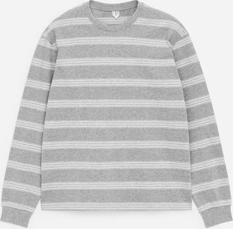 Arket Lockeres Langarmshirt -Grau
