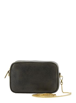 Golden Goose Womens Shoulder Bag Black Leather Cowhide