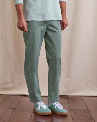 Faguo Chino vert clair coton bio